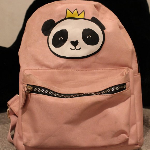 Bags | Cute Panda Backpack | Poshmark